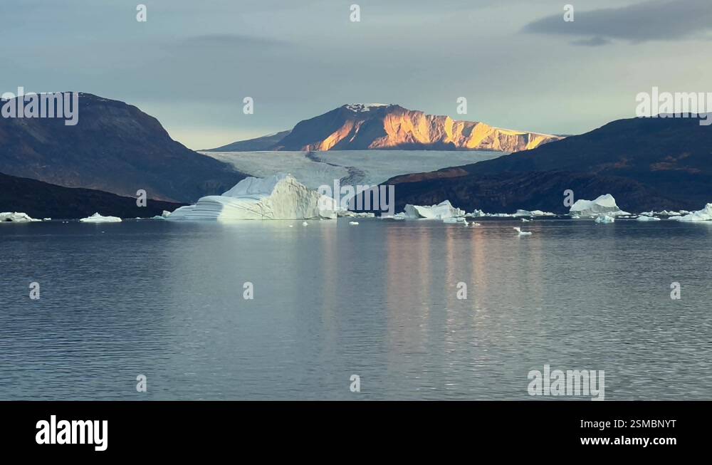 Iceberg in the morning sun Stock Videos & Footage - HD and 4K Video ...