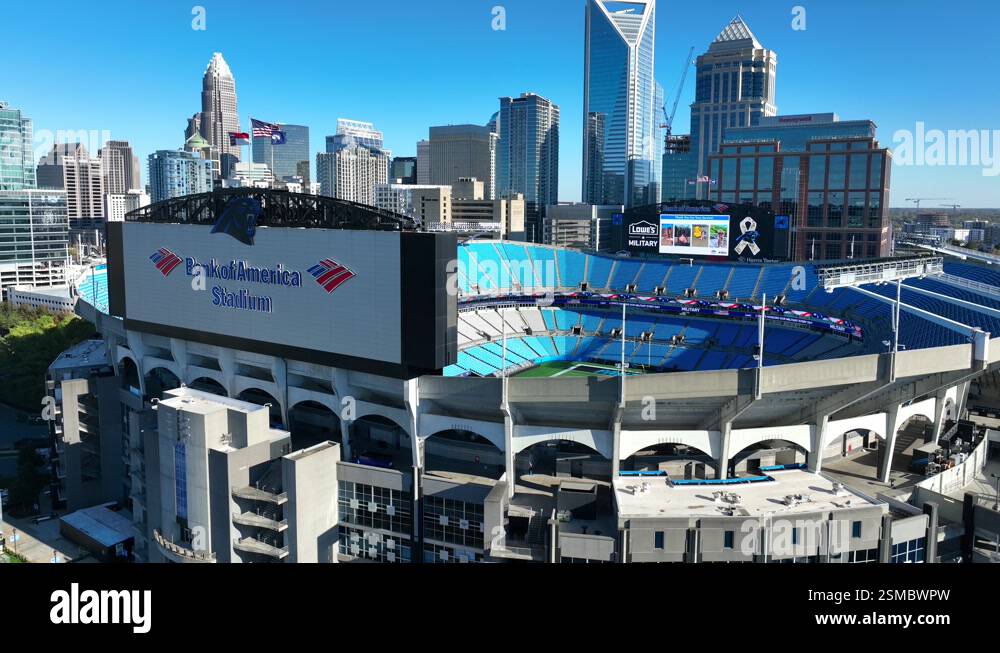 Bank of america stadium aerial Stock Videos & Footage - HD and 4K Video ...