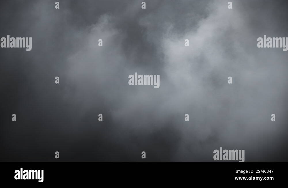 Immersive mesmerising magic horror-show spooky Halloween smoke cloud ...
