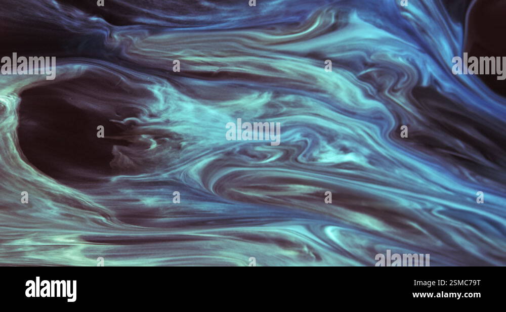 Liquid marble background in blue tones. Background of abstract motion ...