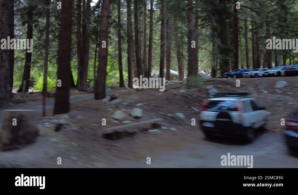 Mt Whitney Portal Road Driving Plate Descend 01 Multi Camera Three ...