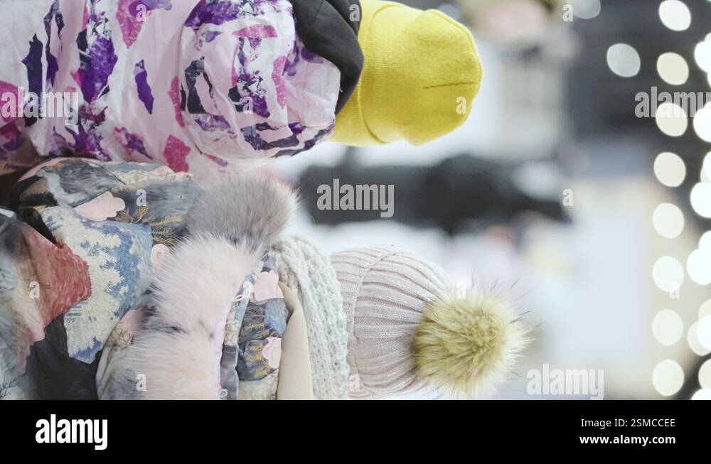 Vertical Screen: Kids watching people skating on ice rink Stock Video ...