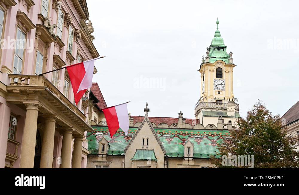 Bratislava slovakia famous buildings Stock Videos & Footage - HD and 4K ...