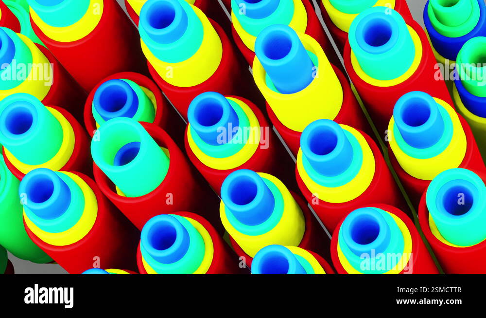 Abstract 3d Motion Animation Vj Loop Background For Music Stock Video
