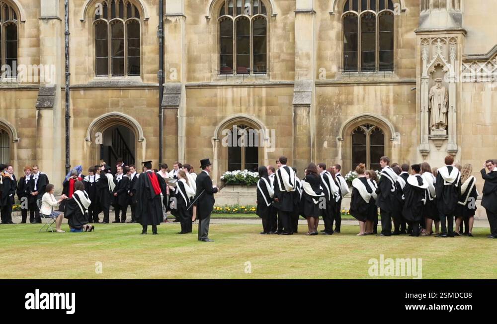 Students graduation day cambridge university Stock Videos & Footage ...