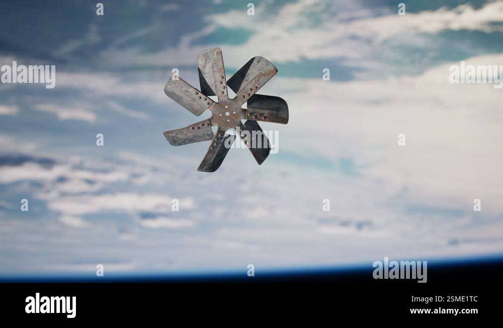 A propeller plane flying through the air Stock Video Footage - Alamy