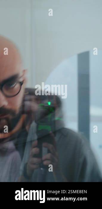 TSA Security Checkpoint in Airport: Adult Man Passing Through X-ray ...