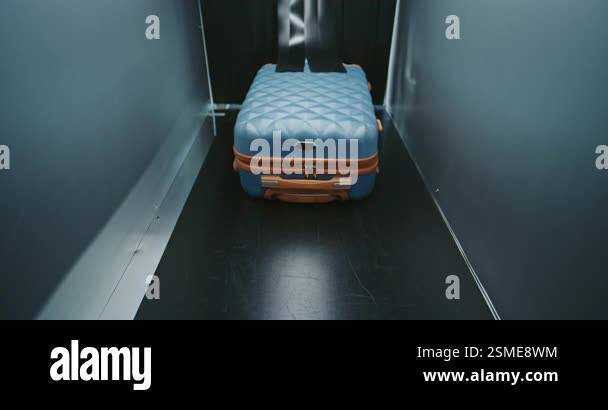 Security Checkpoint in Airport Terminal: Suitcases and Bags of ...