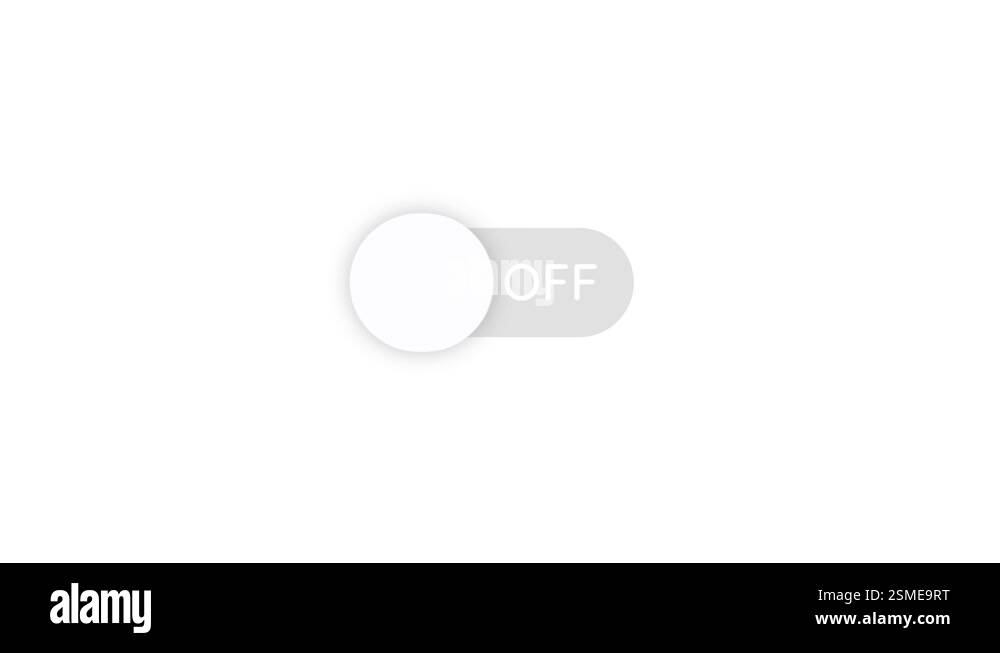 Buttons to turn on and off functions. Modern website UI design with ...
