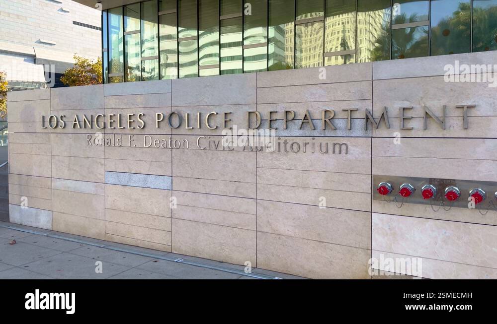 LAPD Los Angeles Police Department Headquarter in Los Angeles - LOS ...