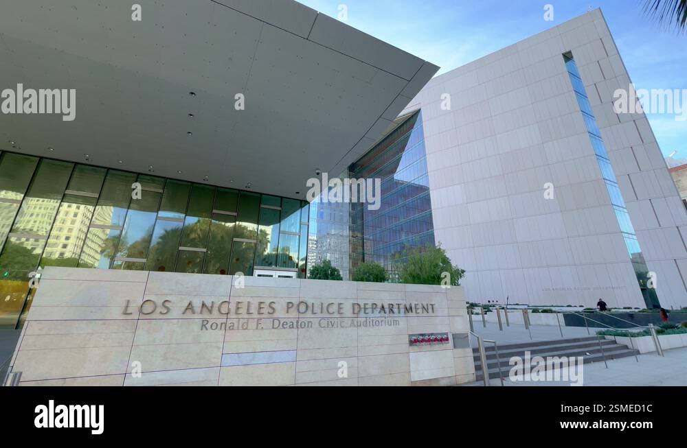 LAPD Los Angeles Police Department Headquarter in Los Angeles - LOS ...