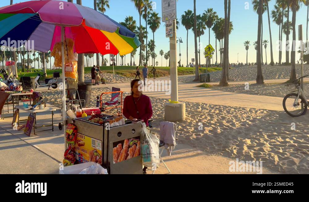 The amazing Oceanfront Walk at Venice Beach - LOS ANGELES, UNITED ...