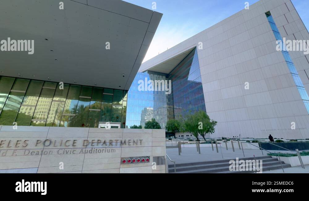LAPD Los Angeles Police Department Headquarter in Los Angeles - LOS ...