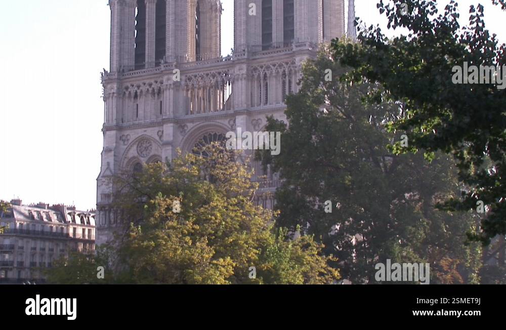 Notre Dam in Paris Stock Video Footage - Alamy