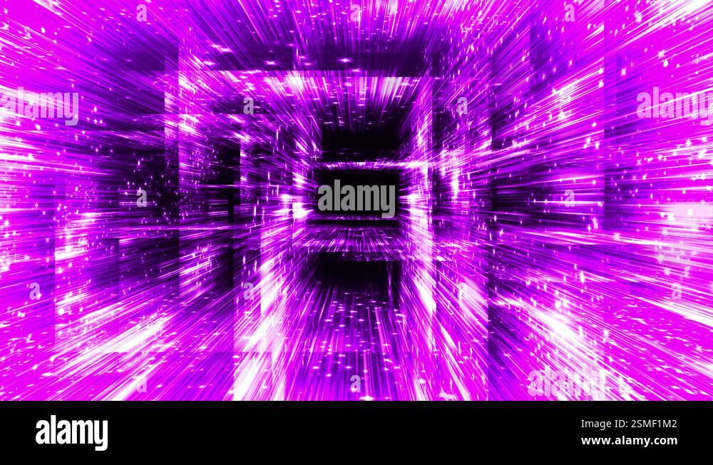 Abstract fantasy motion background, shining lights and particles Stock ...