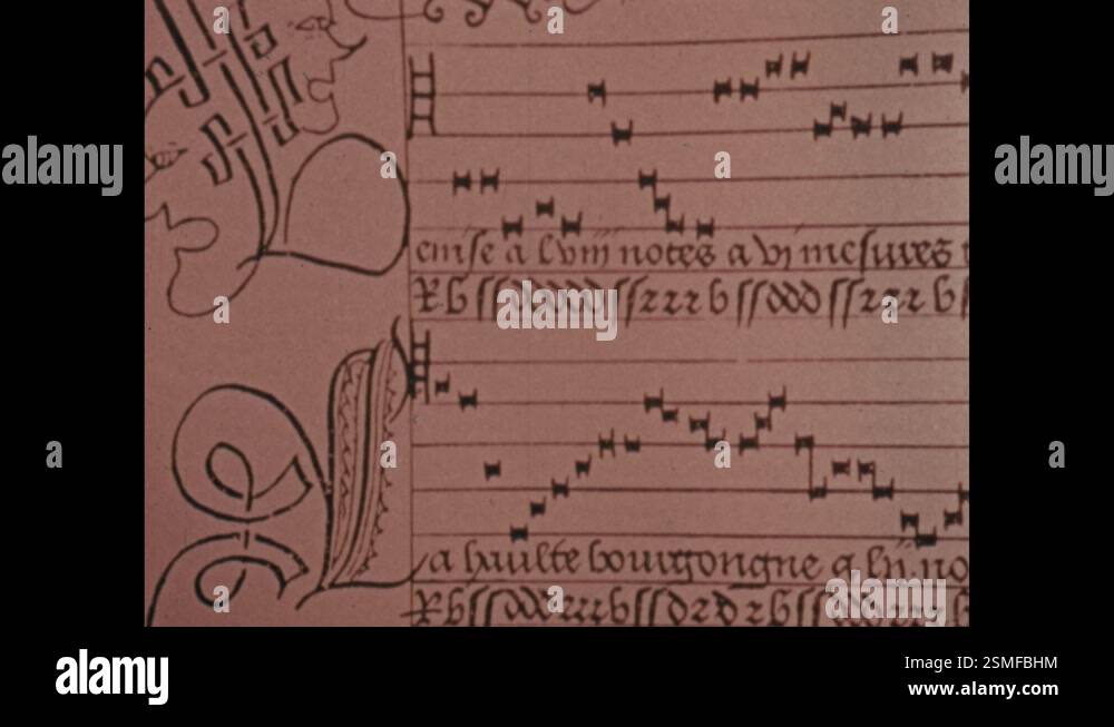Medieval notation Stock Videos & Footage - HD and 4K Video Clips - Alamy