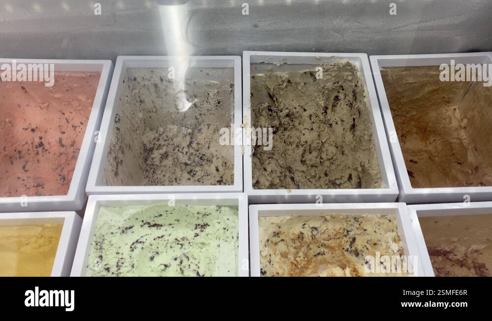 Ice cream bin restaurant Stock Videos & Footage - HD and 4K Video Clips ...