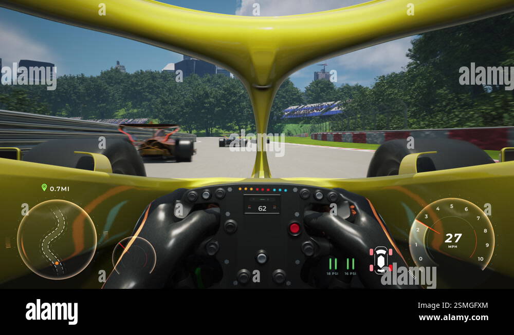 Using a first-person cockpit POV Camera in an open-wheel car computer ...