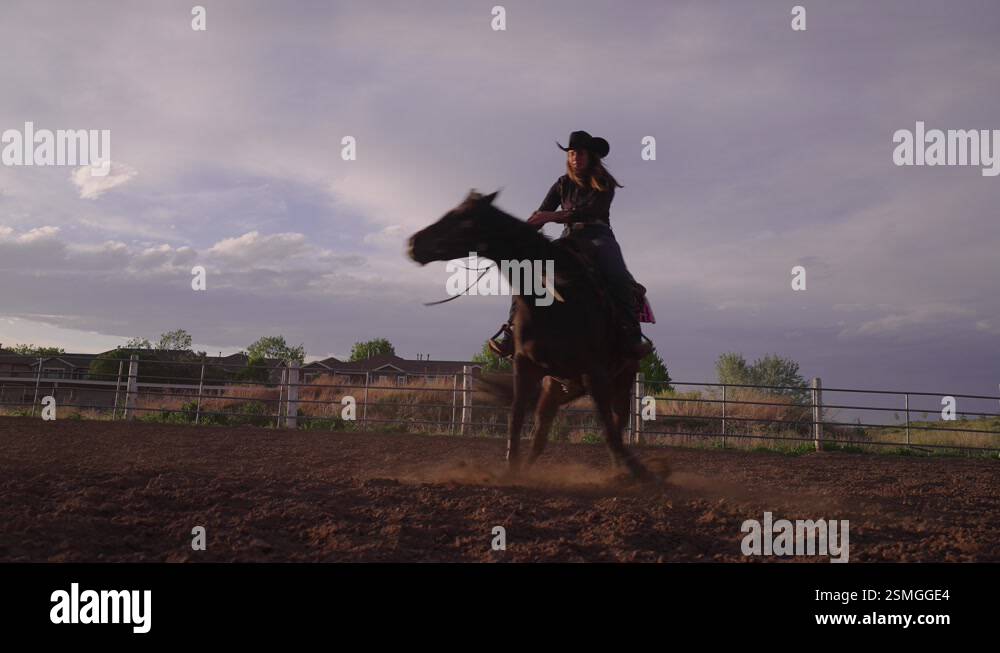 Reining horse rider Stock Videos & Footage - HD and 4K Video Clips - Alamy