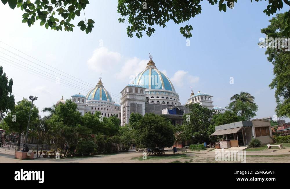 Mayapur, India - 07/12/2024: Mayapur ISKCON Temple It is the largest ...