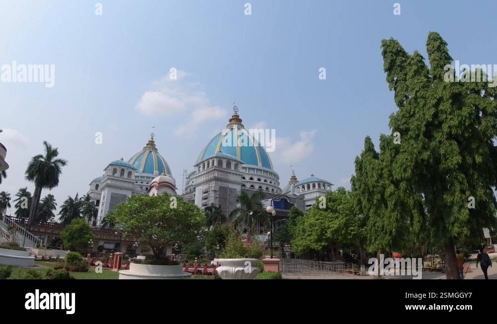 Mayapur, India - 07/12/2024: Mayapur ISKCON Temple It is the largest ...