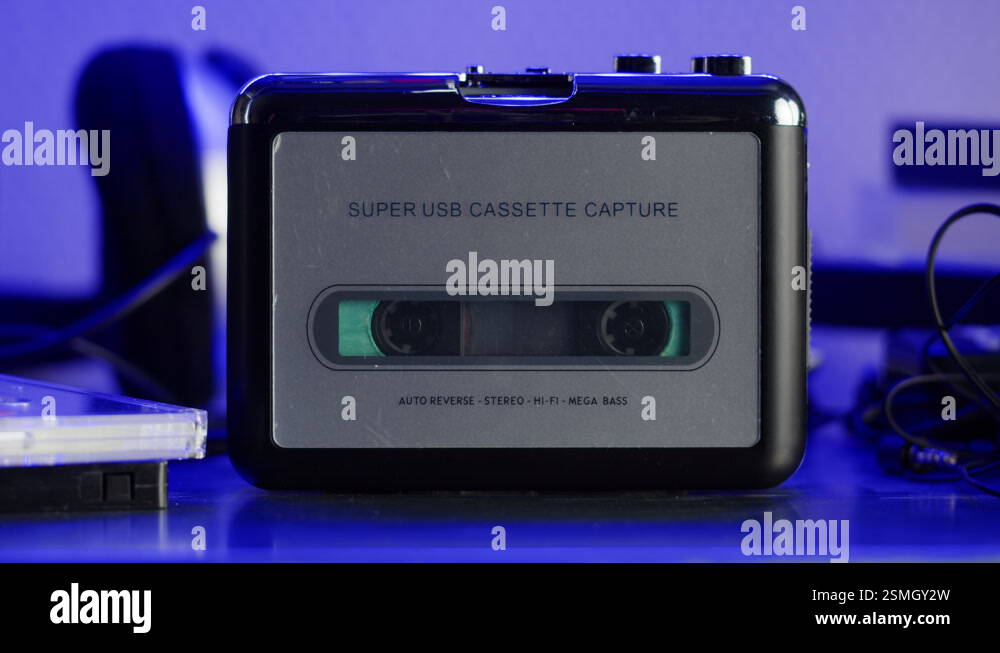 Explore Vintage USB Cassette Capture Device for Converting Analog Audio ...