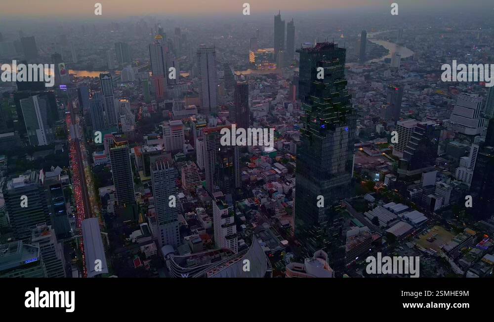 Cityscape bangkok high rise buildings thailand thai Stock Videos & Footage - HD and 4K Video ...