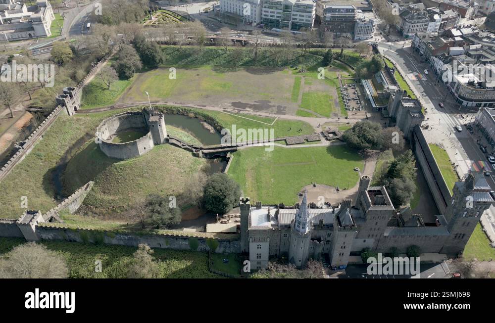Gothic fortress historic medieval architecture building Stock Videos ...