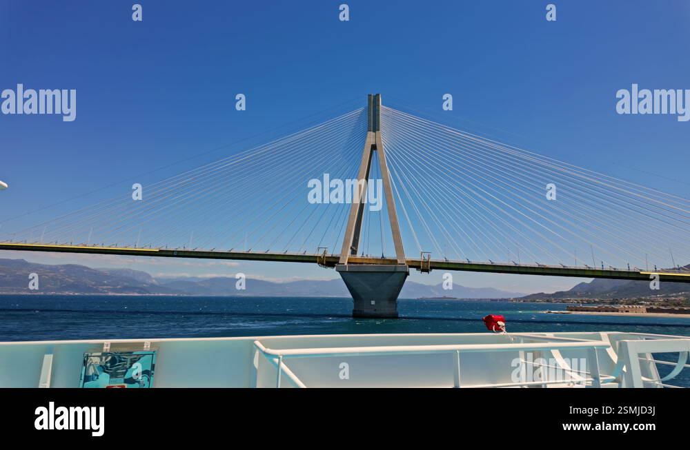 Rio antirrio cable stayed Stock Videos & Footage - HD and 4K Video ...
