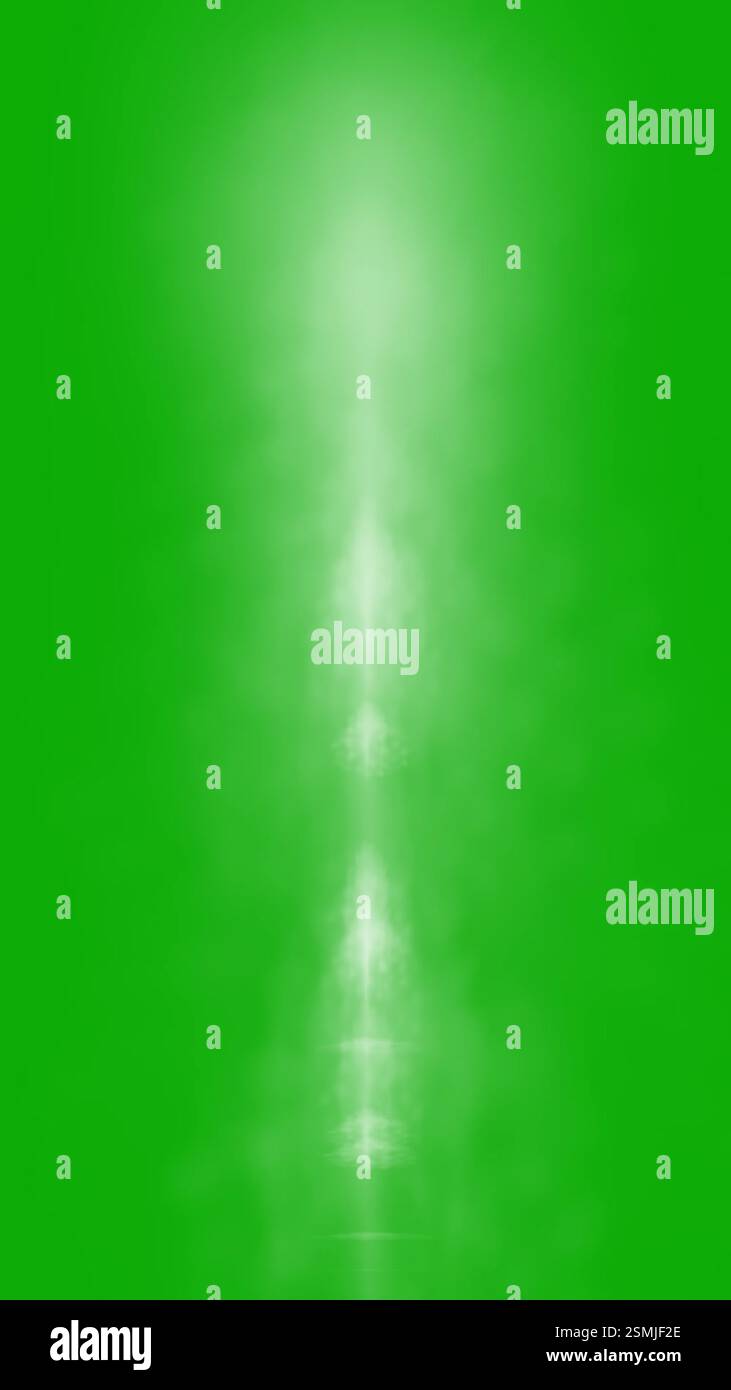 Water fountain vertical motion graphics with green screen background ...