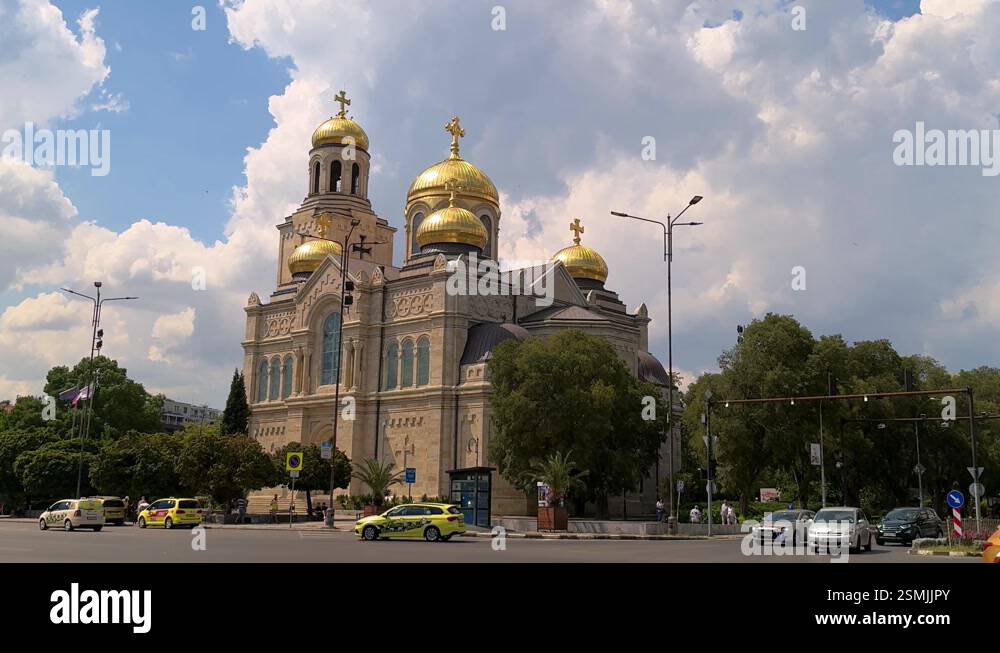 Varna city centrum Dormition of the Mother of God Cathedral 22.07.2024 ...