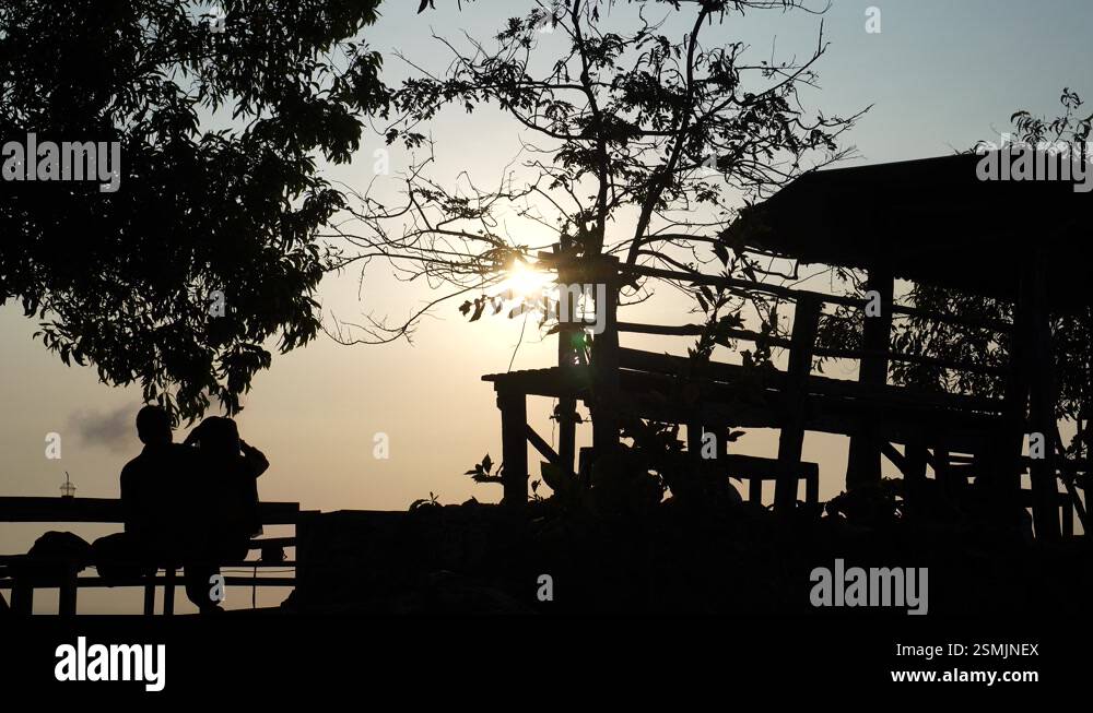 Sunset hut tree in Stock Videos & Footage - HD and 4K Video Clips - Alamy