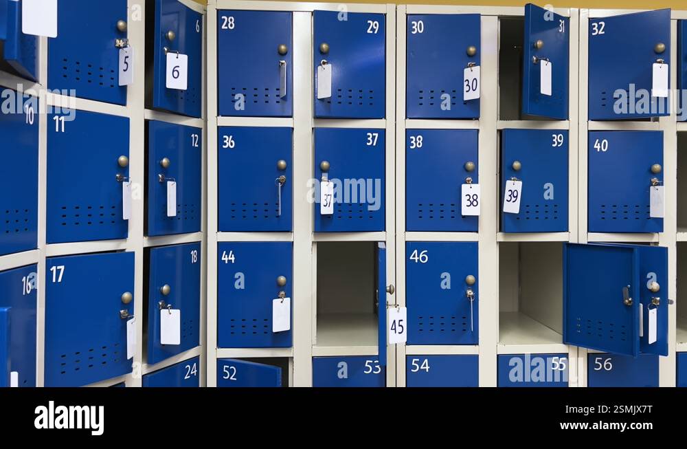 Rows lockers in university Stock Videos & Footage - HD and 4K Video ...