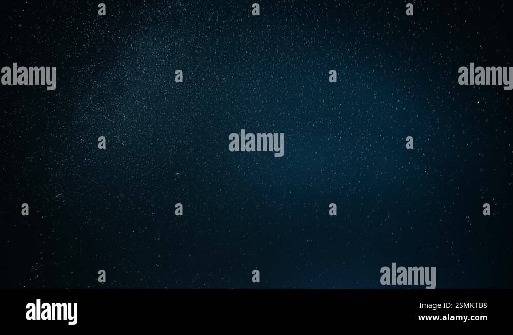 Amazing Night View Bold Stars Time Lapse. Natural Glowing Stars And ...