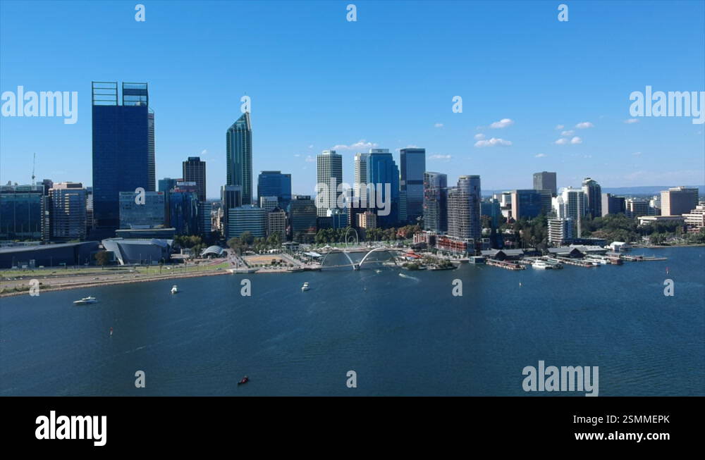 Perth skyline aerial Stock Videos & Footage - HD and 4K Video Clips - Alamy