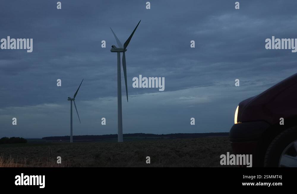 Wind turbine storm clouds Stock Videos & Footage - HD and 4K Video ...