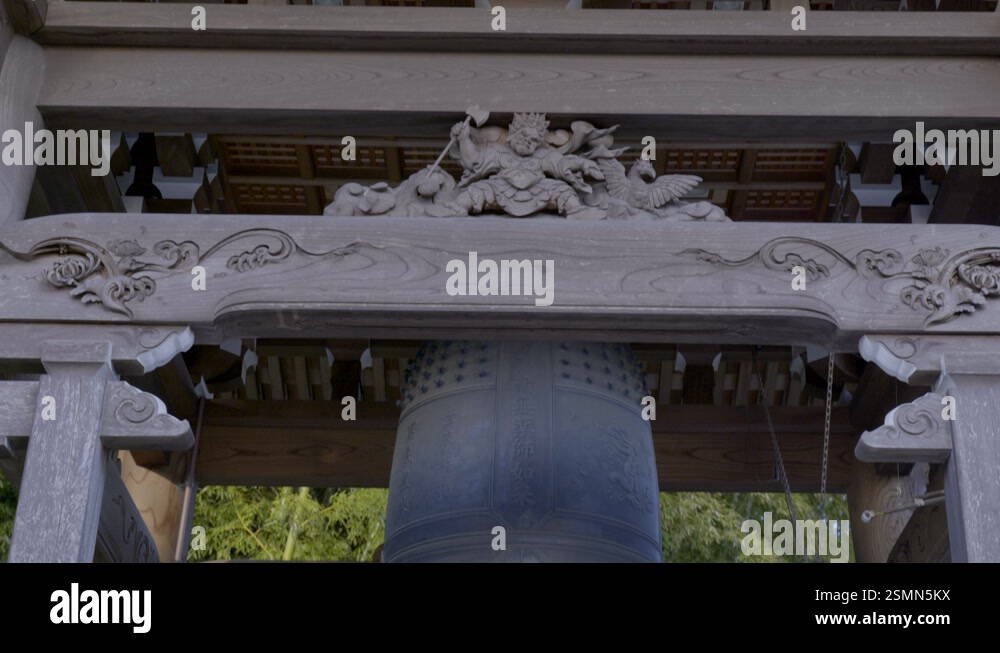 Ceremonial bell in temple Stock Videos & Footage - HD and 4K Video ...