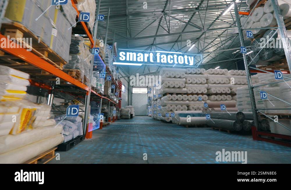 Smart factory visualization Stock Videos & Footage - HD and 4K Video ...