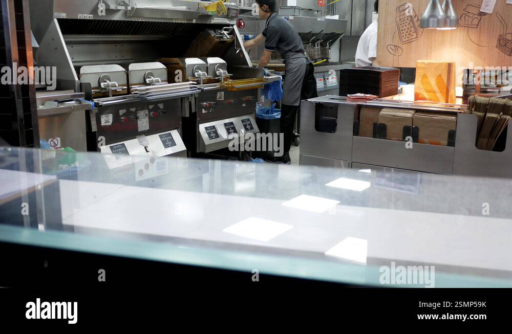 Moscow, Russia - May 16, 2024: Kitchen Fast Food Restaurant Chain ...