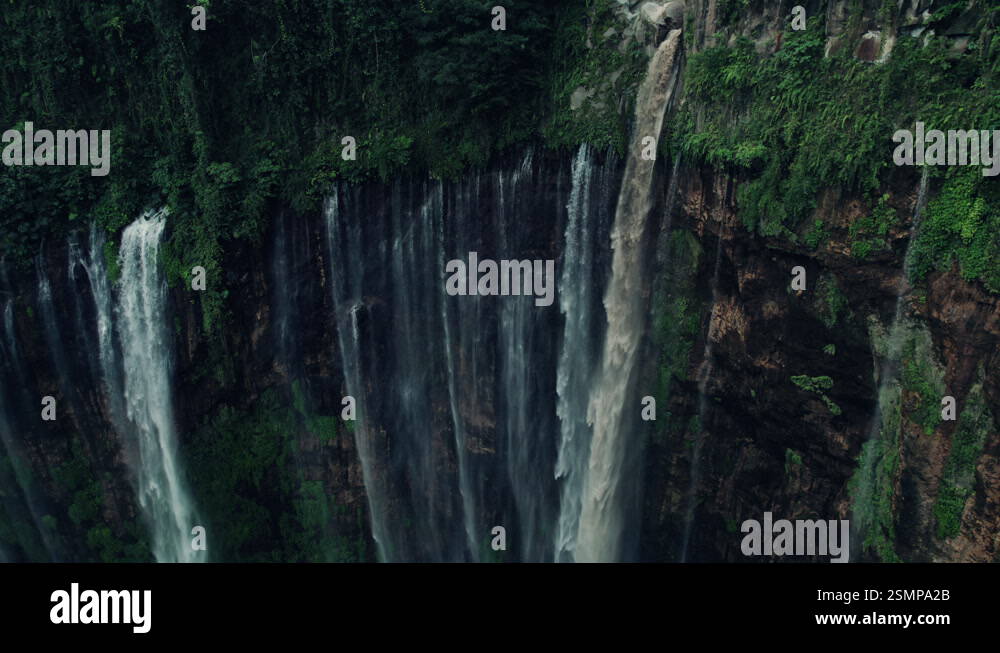 Tumpak Sewu Waterfall ,Lumajang, Jawa, Indonesia. Beautiful natural ...