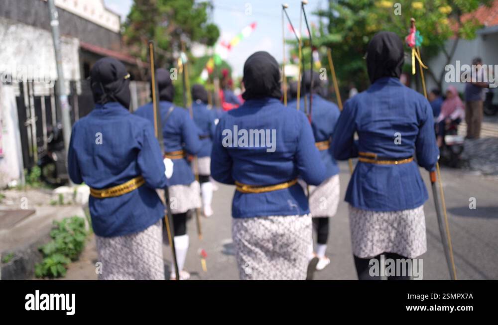 Yogyakarta, Indonesia - 08/15/2024: Merti Desa Festival which is ...