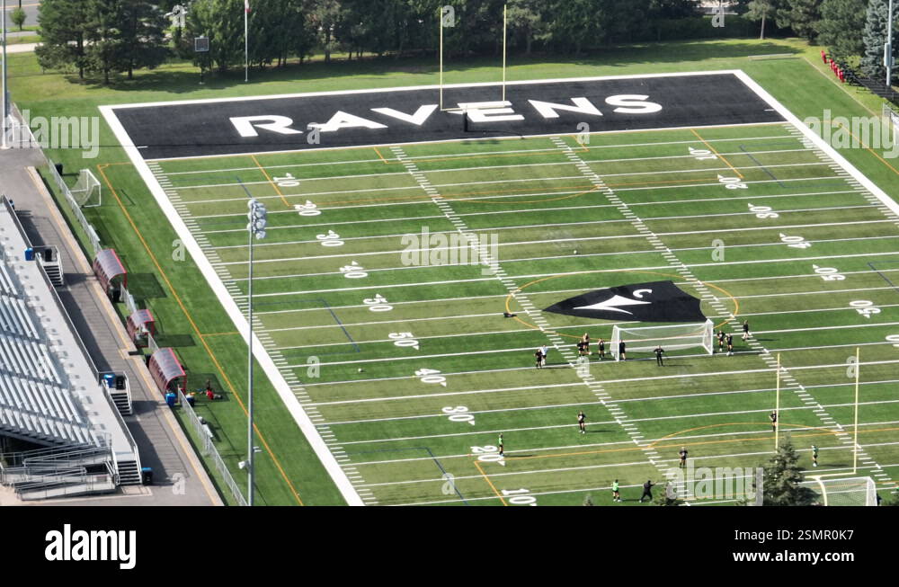 Athletics at carleton university field Stock Video Footage - Alamy