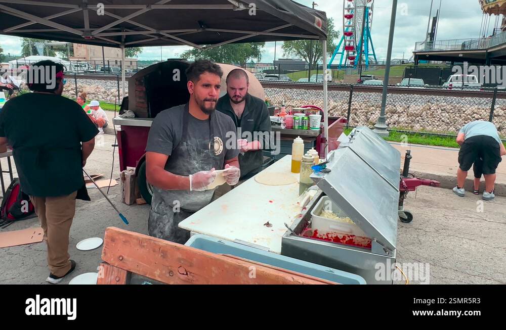 Pizza Dough - Hand Tossing and Spinning - Davenport, IA - Aug 17, 2024 ...