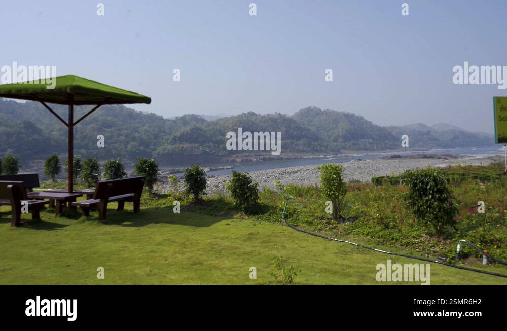 India Gujarat Kevadiya Valley of Flowers Stock Video Footage - Alamy