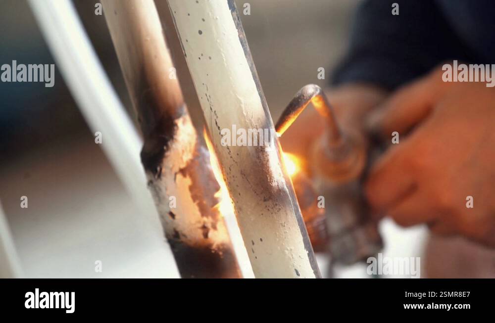 Professional Welding in Action: 4K Close-Up of Electrode Melting on ...