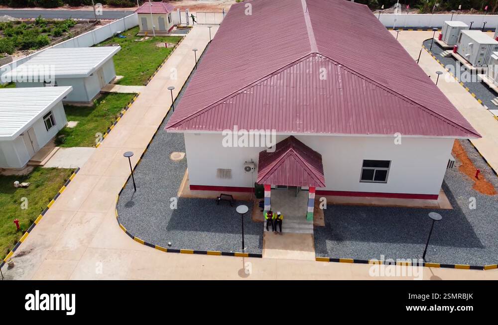 Overview of control building, solar car shed, PV power plant and BESS ...