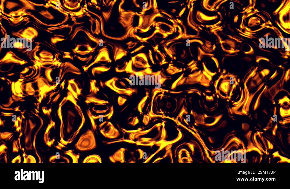 Visual effects, VFX, abstract gold satin liquid waving background 2D ...