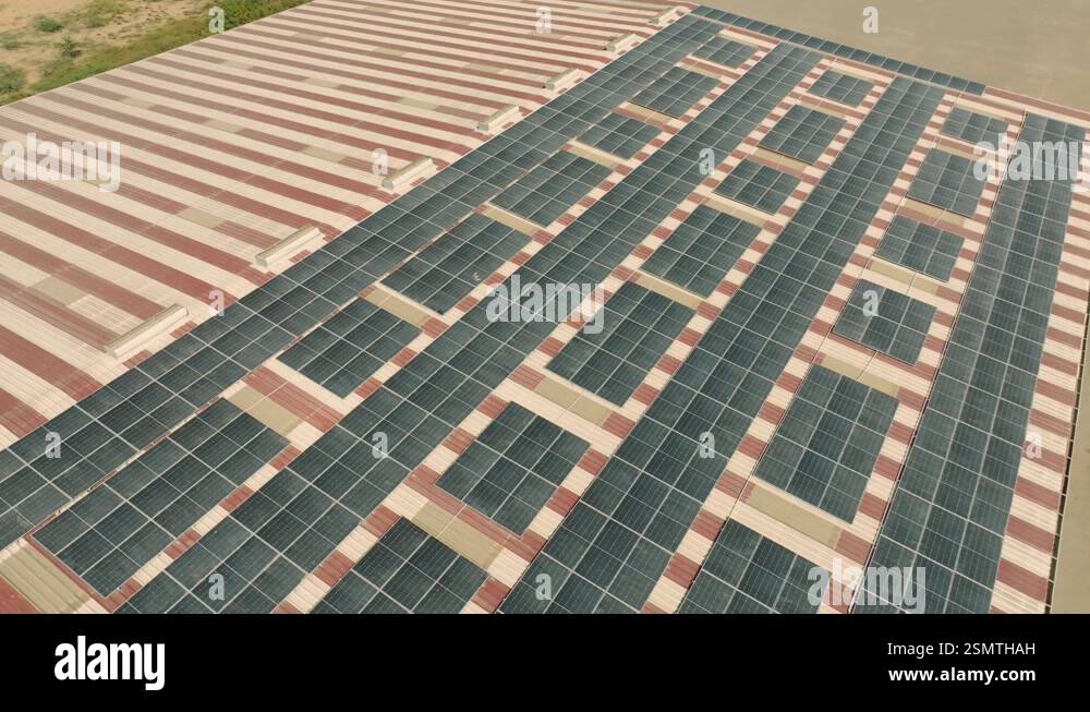 Karachi, Pakistan - 08/07/2024: Solar panels installed on large ...