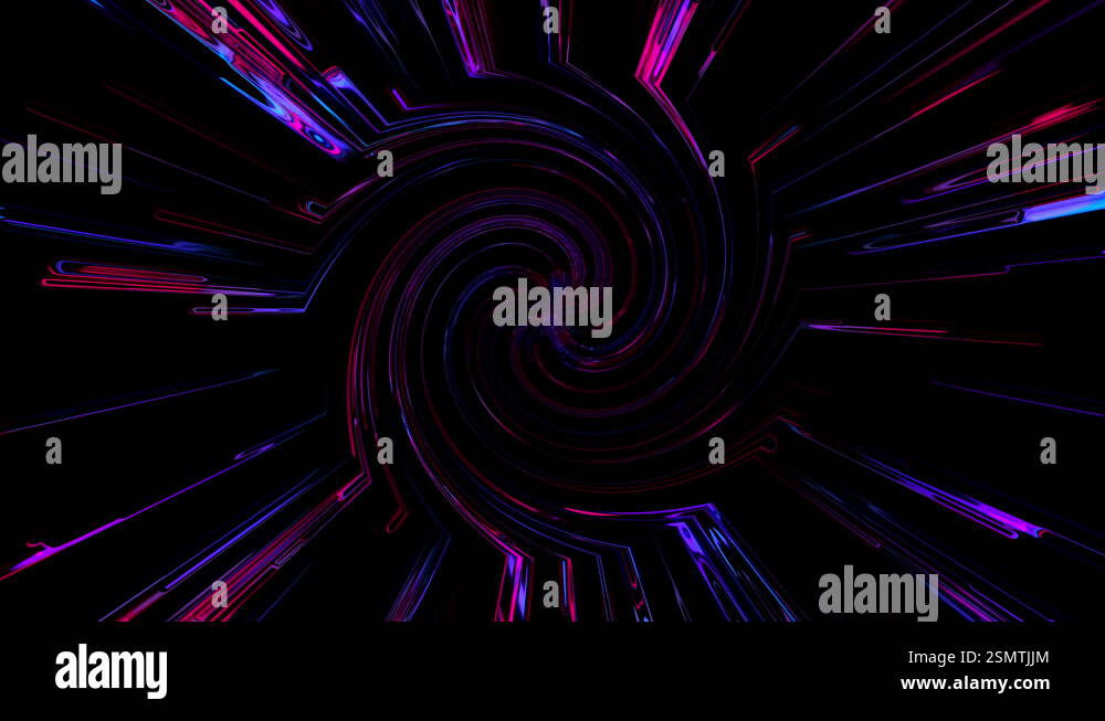 Colorful Abstract Patterns in Motion Brought to Life in Animation Stock ...