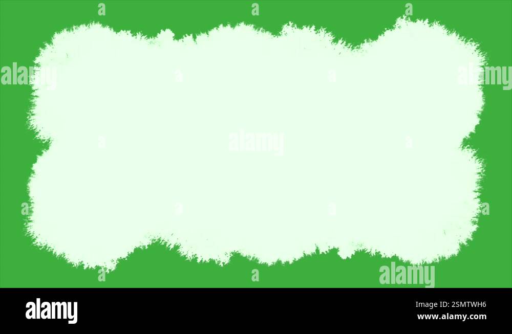 Animation video ink mask on green screen background ,good for ...